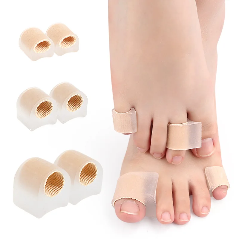 1Pair-Toe-Separators-Silicone-Gel-Hallux-Valgus-Bunion-Spreader-Thumb ...