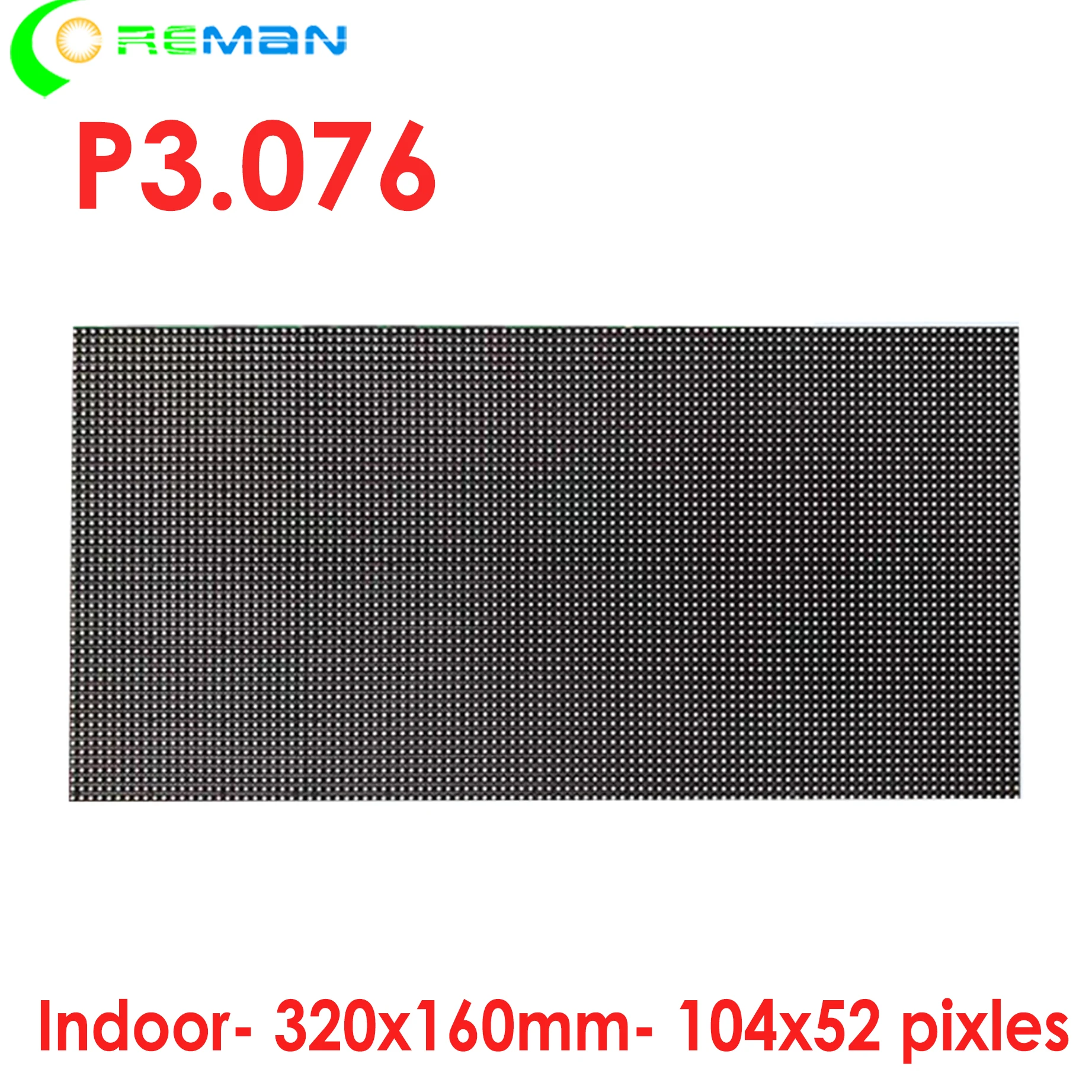 Wholesale price Indoor full color led module P3.076 P3 320x160 32x16cm ...