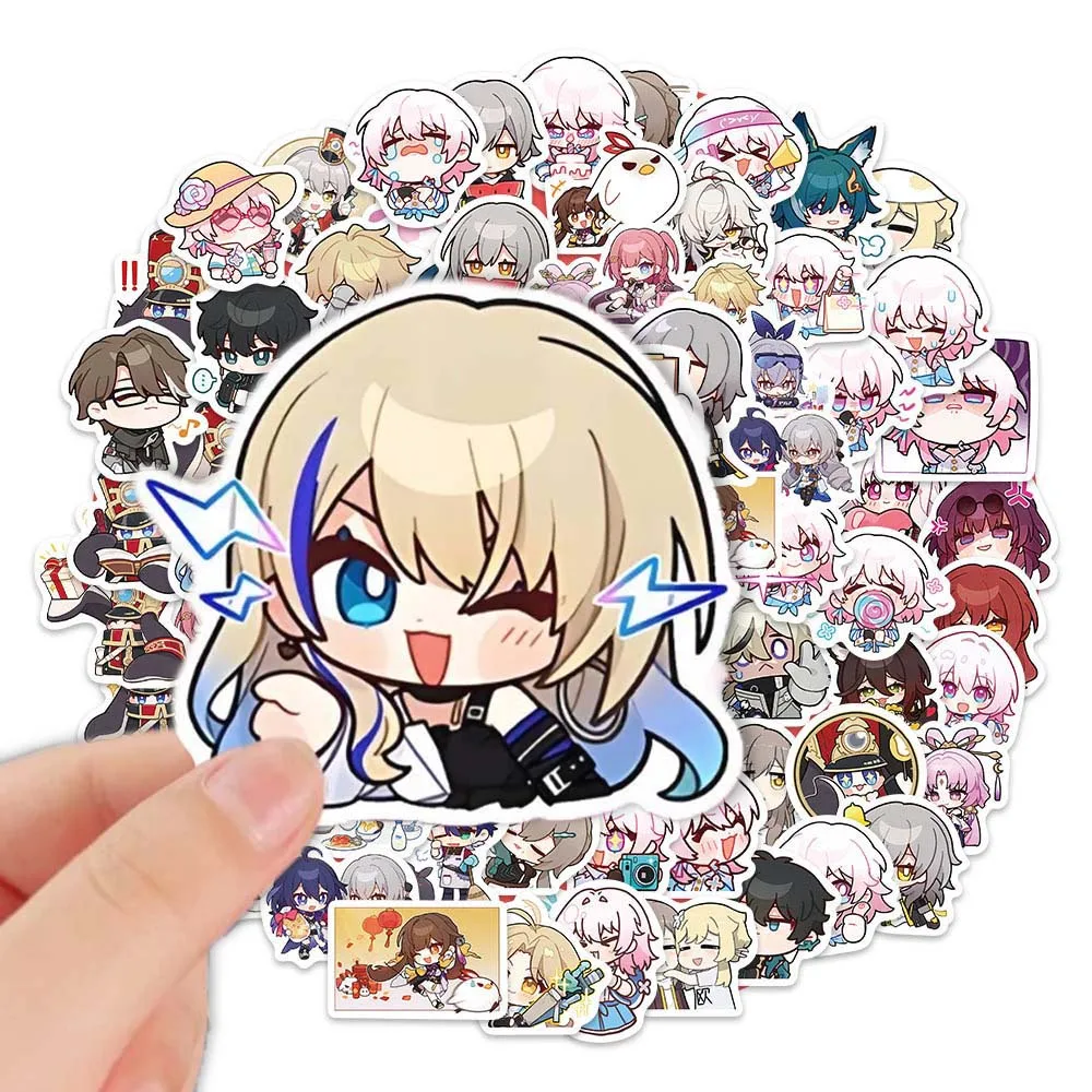 10-80pcs-Game-Honkai-Star-Rail-Figure-Stickers-Pack-for-Kids-Cartoon ...