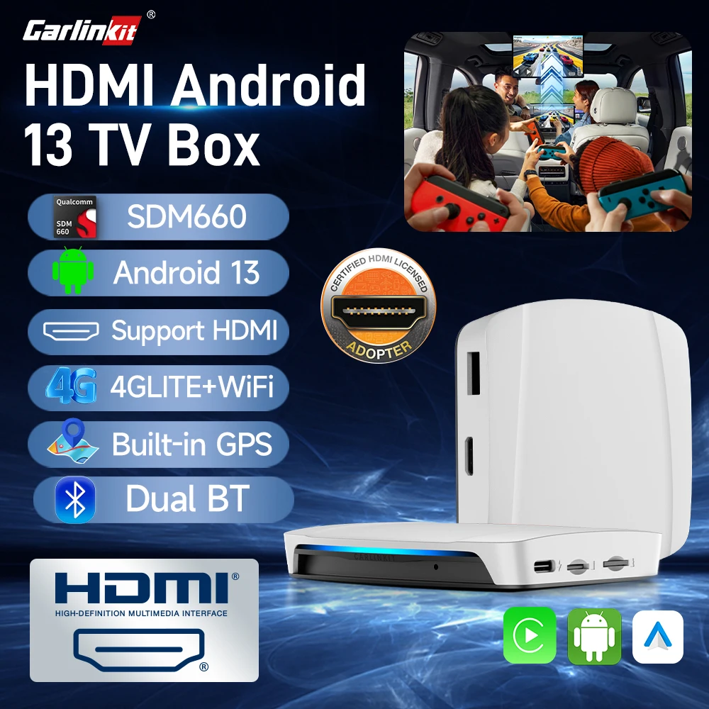 CarlinKit-UHD-SDM660-HDMI-CarPlay-Ai-TV-Box-Android-13-8-128G-Wireless ...