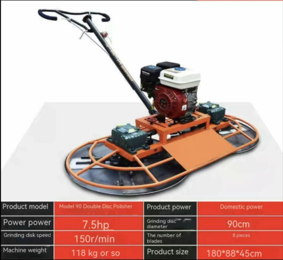 Hand-held-dual-disc-polishing-machine-concrete-pavement-smoothing ...