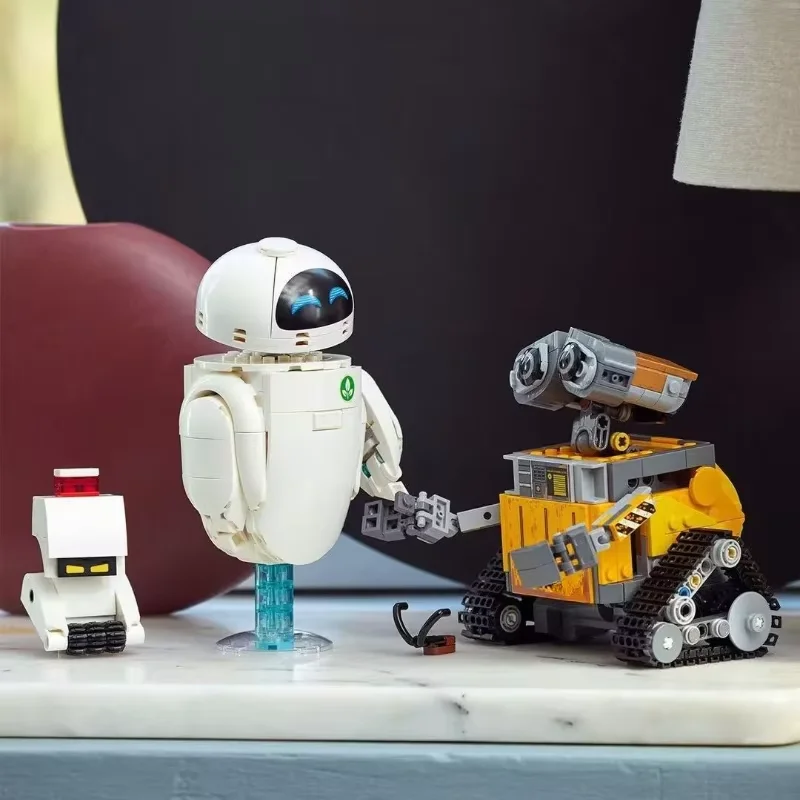 2026 NEW FIT Wall-E und Eve Roboter-Bausatz – 43279 Niedliche Cartoon ...