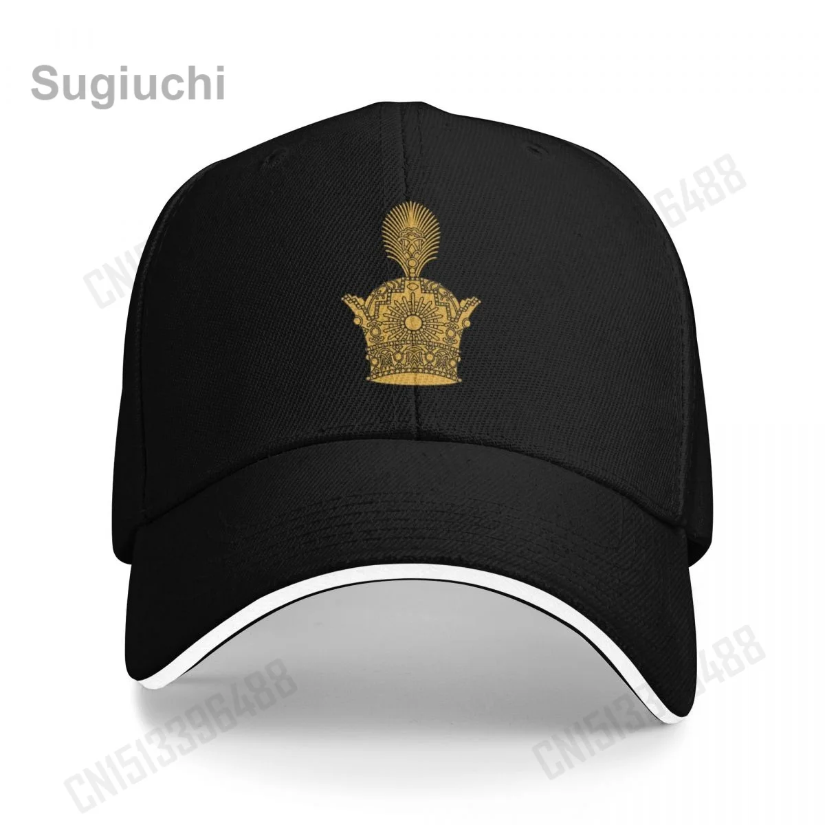 Pahlavi Crown of Imperial Iran Baseball Cap Sun Breathable Adjustable ...