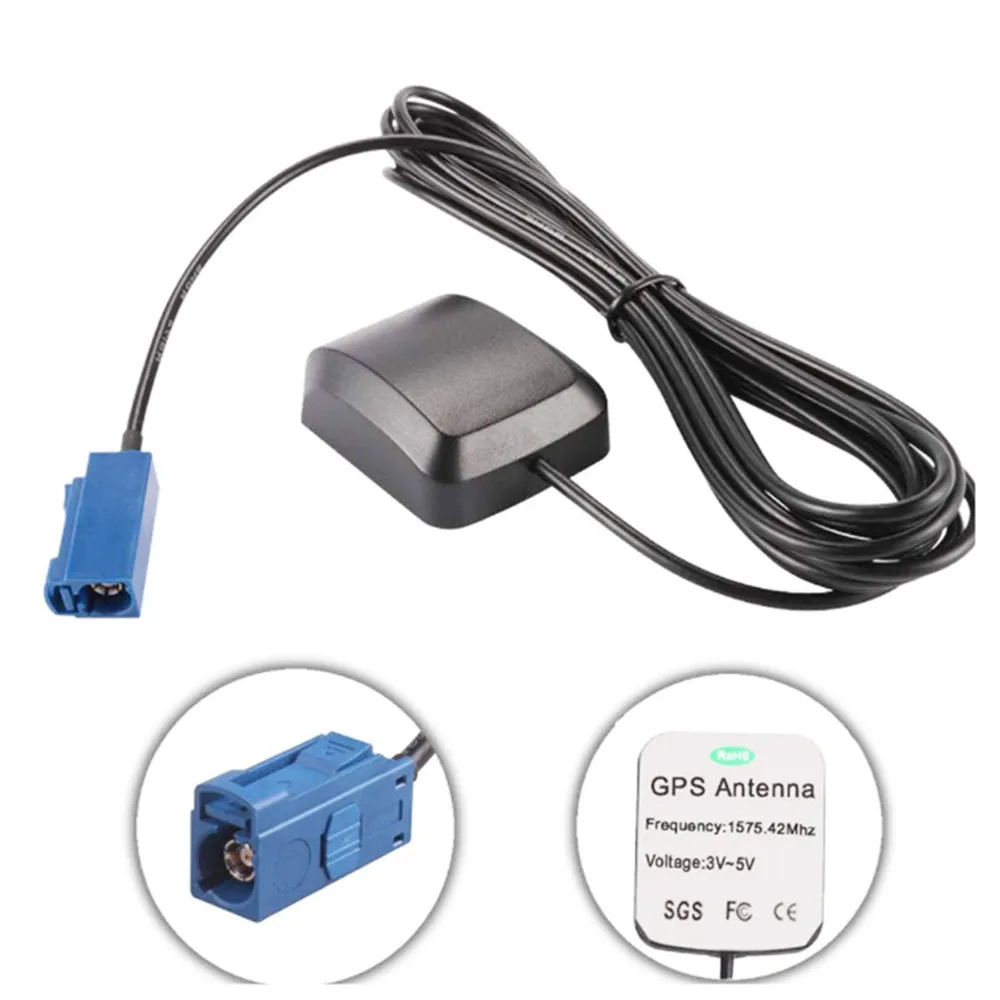 Car GPS Antenna Fakra MFD2 RNS2 RNS 510 MFD3 RNS-E For VW Skoda For ...