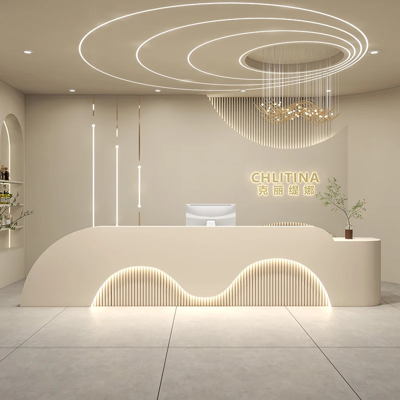 Store-Shopping-Reception-Desk-Cash-Modern-Display-Front-Beauty ...