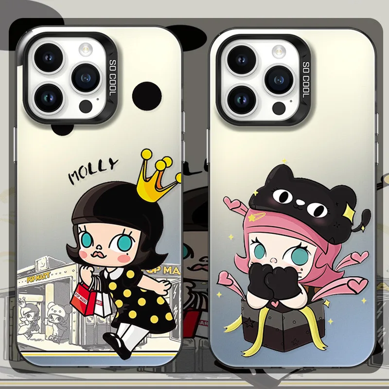 Cute P-Pop M-Mart M-Molly Phone Case for Oppo A3x A60 A79 A98 A1 A78 ...