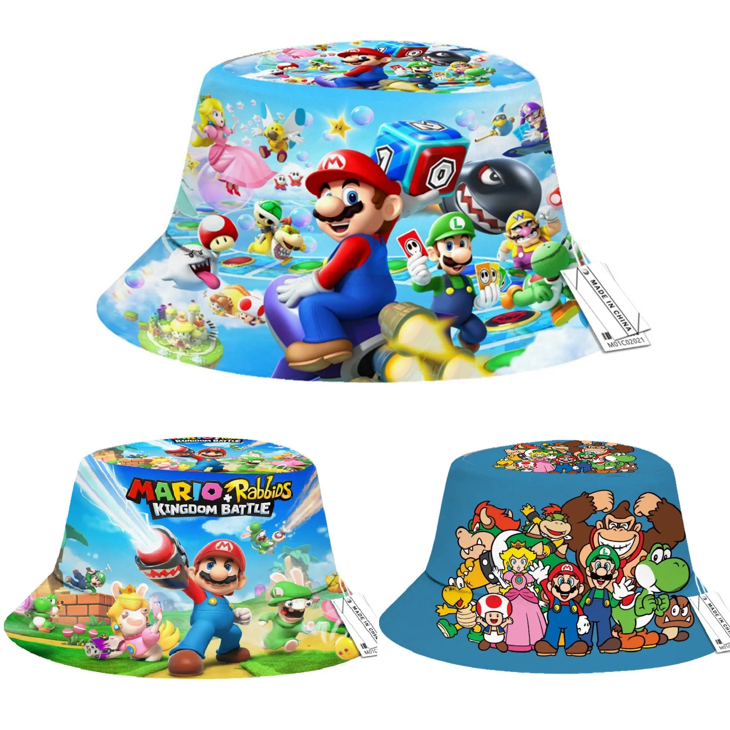 59-62cm-Super-Mary-Mario-Character-Outdoor-Sports-Fisherman-Hat-Cute ...