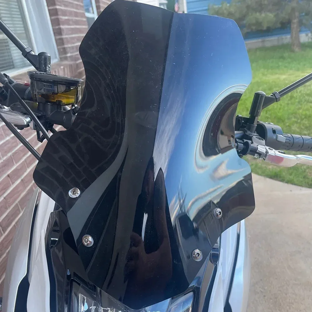 Motorcycle Accessories Sports Windscreen For CFMOTO 650 NK 2021 2022 ...