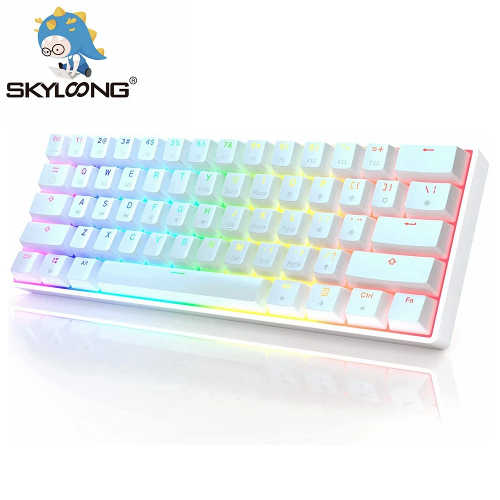 SKYLOONG-GK61-61-Key-SK61-Optical-Mechanical-Keyboard-Hot-Swappable ...