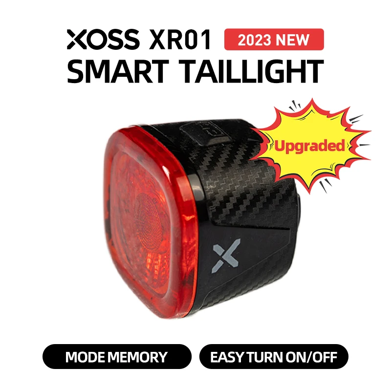 XOSS-XR01-Smart-Taillight-Bicycle-Auto-Brake-Sensing-Bicycle-Rear-Light ...