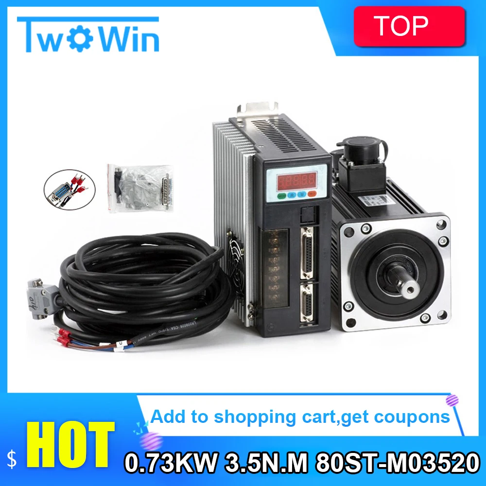 Servomoteur-AC-750W-3A-2-39N-m-3000-tr-min-monophas-80ST-M02430-RS485 ...