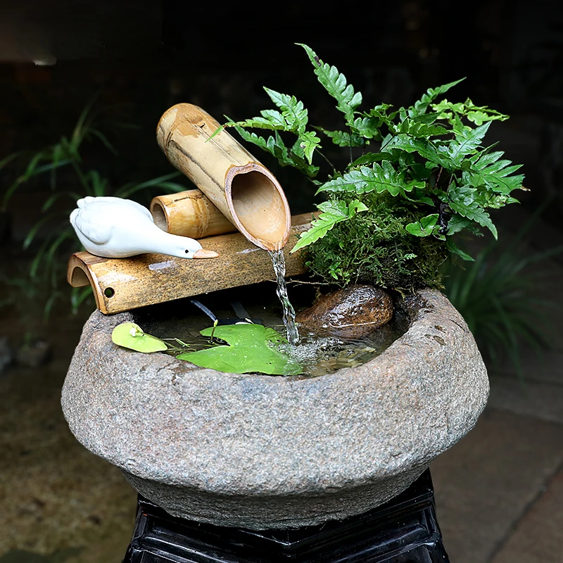 Bamboo Pond Fountain