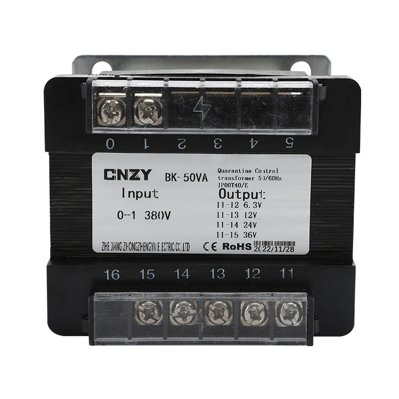 BK-50VA-50W-tutto-rame-BK-tipo-trasformatore-di-potenza-di-controllo ...