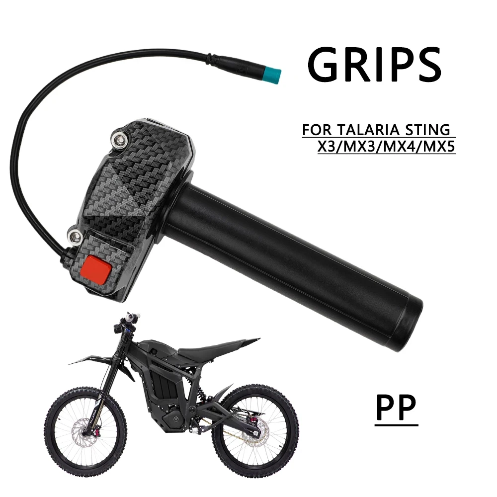 Throttle Turn Grip Fiber Carbon Color Grip Handle Throttle Motorcycle ...