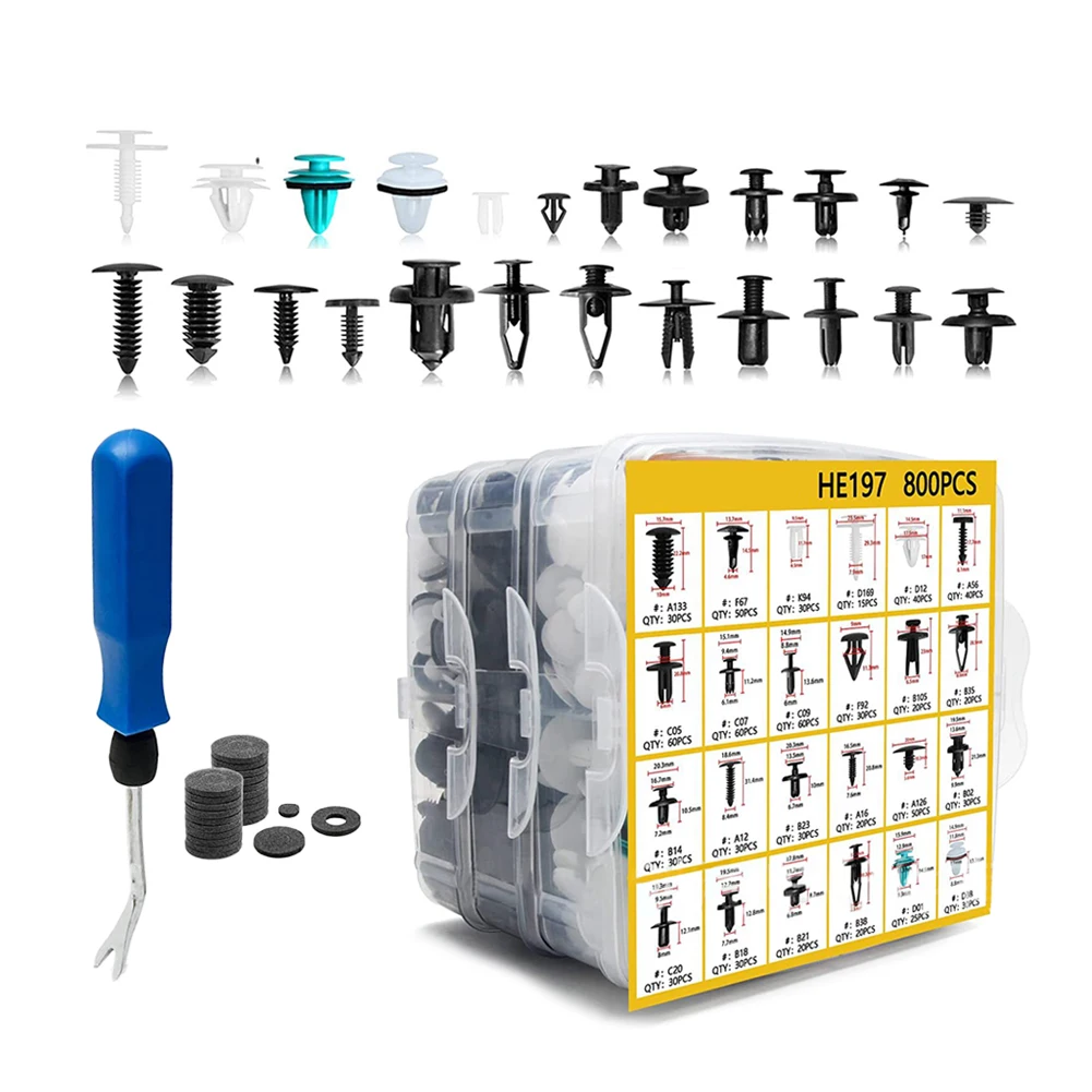 Universal-Car-Bus-Train-Plane-Truck-Caravan-Body-Trim-Bumper-Push-Pin ...