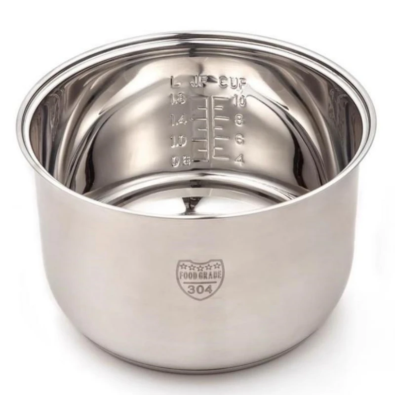 304-stainless-steel-thickened-Rice-cooker-inner-bowl-5L-for-Panasonic ...