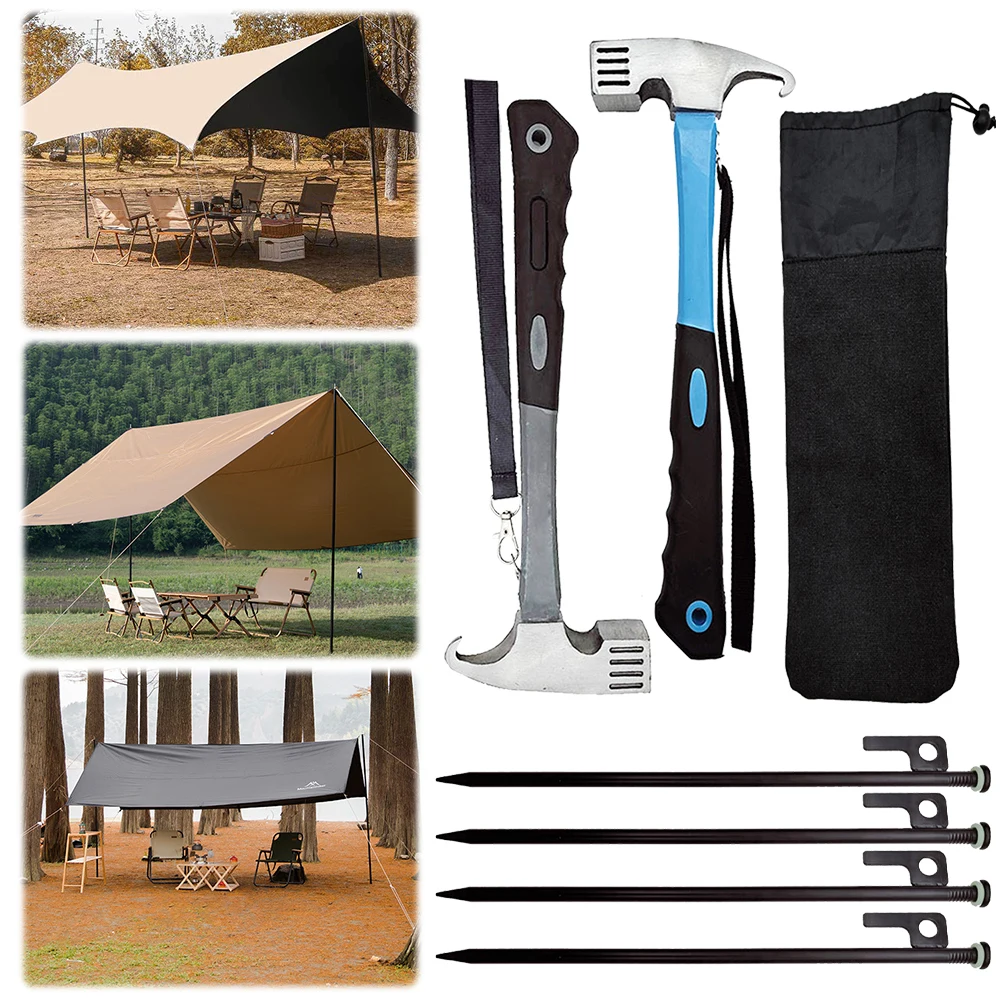 4Pcs-Tent-Pegs-Beach-Tent-Stakes-Heavy-Duty-Unbreakable-Tent-Pegs-30cm ...