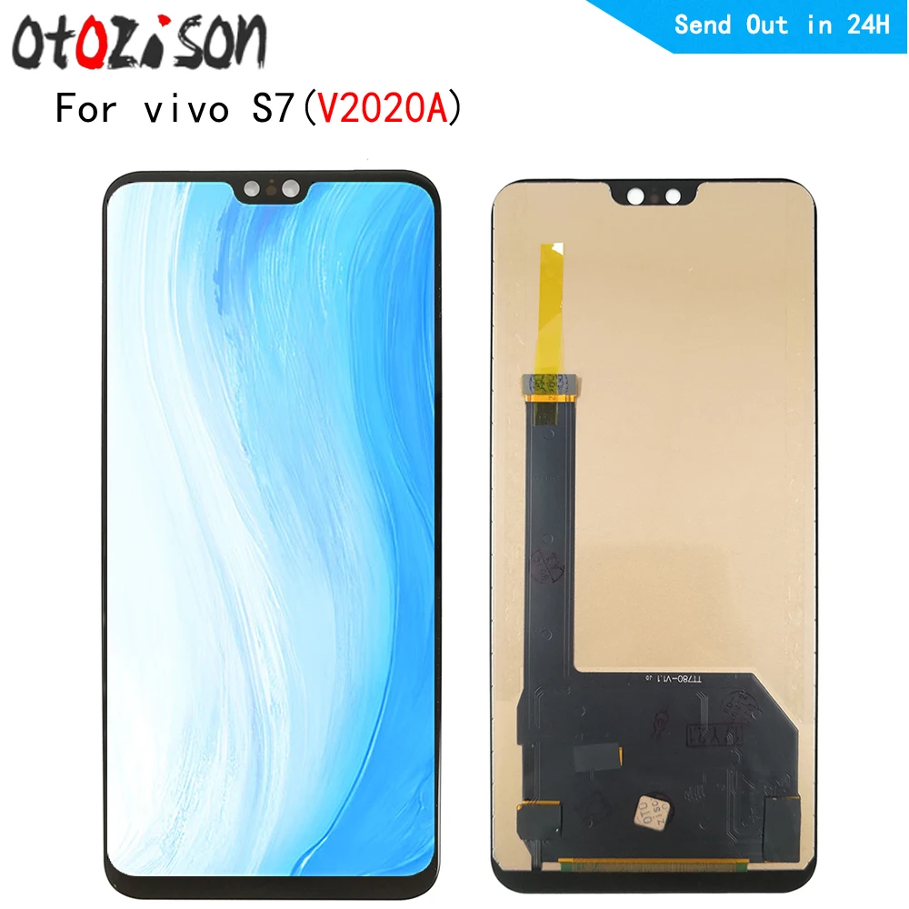 6-44-AMOLED-LCDs-For-vivo-S7-V2020A-LCD-Display-Touch-panel-Screen ...