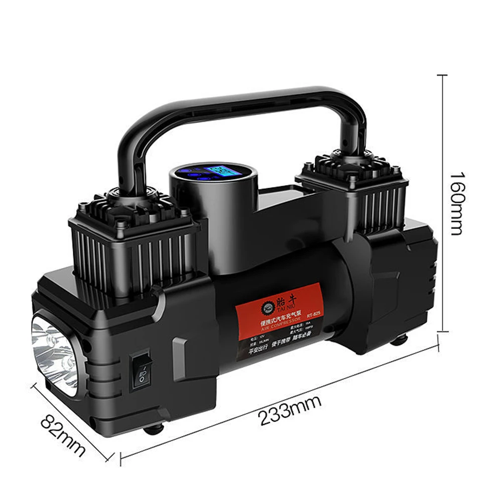 Compresseur auto,Compresseur d'Air Portable avec Affichage Numérique ...