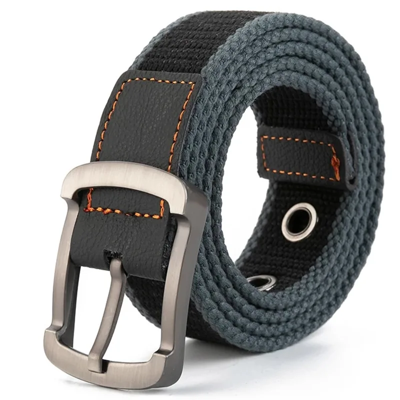 LUDIVIS Canvas Belt Outdoor Tactical Belt Unisex High Quality Canvas ...