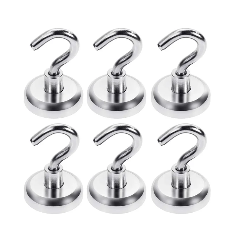 1 pcs Super Strong Neodymium Magnet Magnetic Hooks Hanging Wall ...