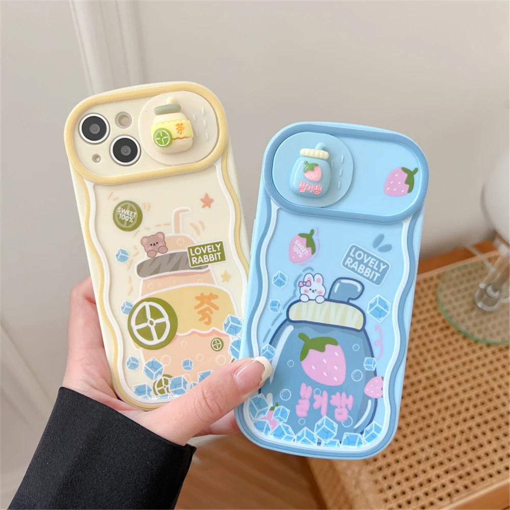 3d-dos-desenhos-animados-super-delicioso-morango-lim-o-bebida-push-pull ...