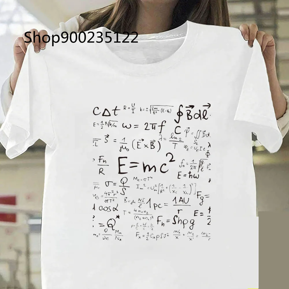 Funny-Math-Formula-T-Shirt-Graphic-Print-Streetwear-Tshirt-Tops-Ullzang ...
