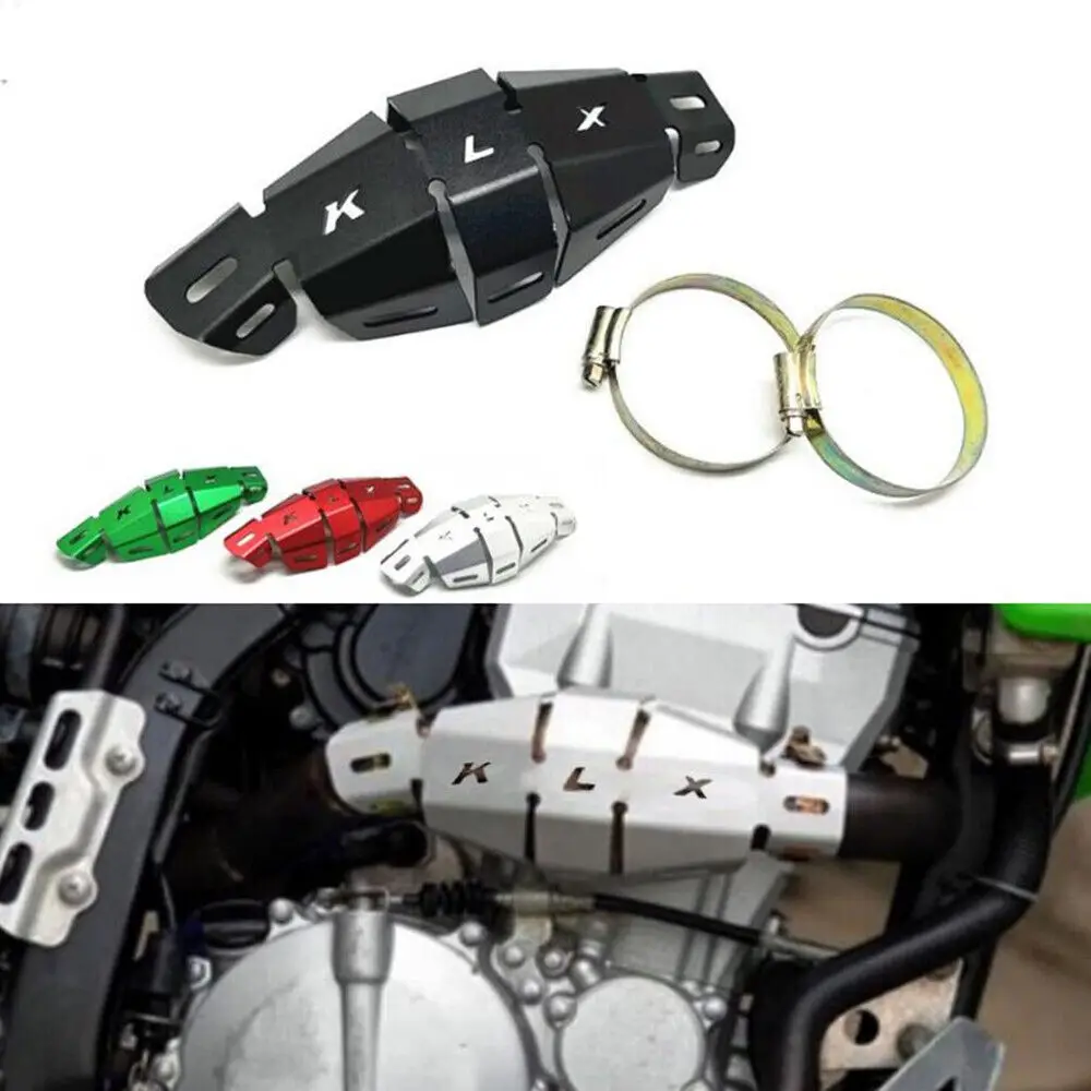 Motorcycle Accessories Power Shield Exhaust Pipe Heat Cover Guard ...