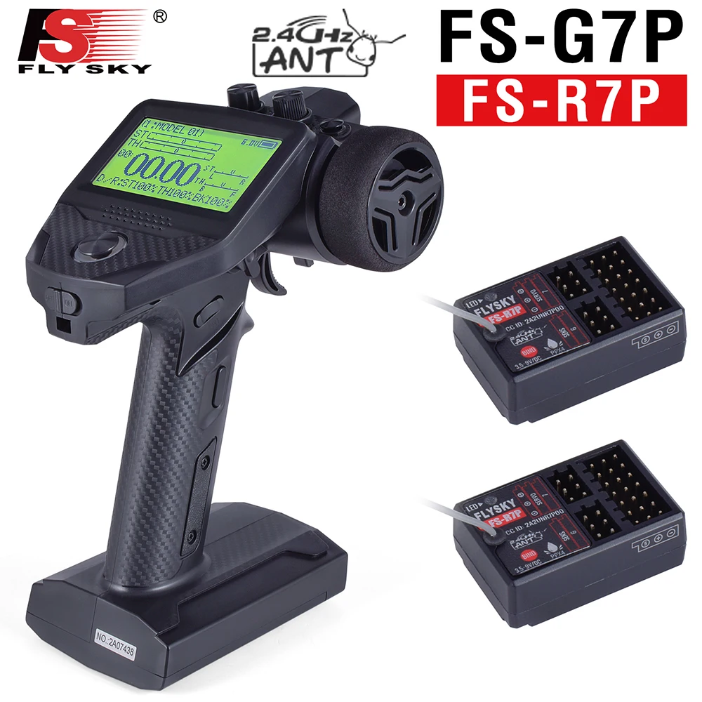 Flysky G7P RC Sender und Empfänger R7P FS-R7P 7CH 2,4 Ghz Fernbedienung für Crawler Lkw Auto ...