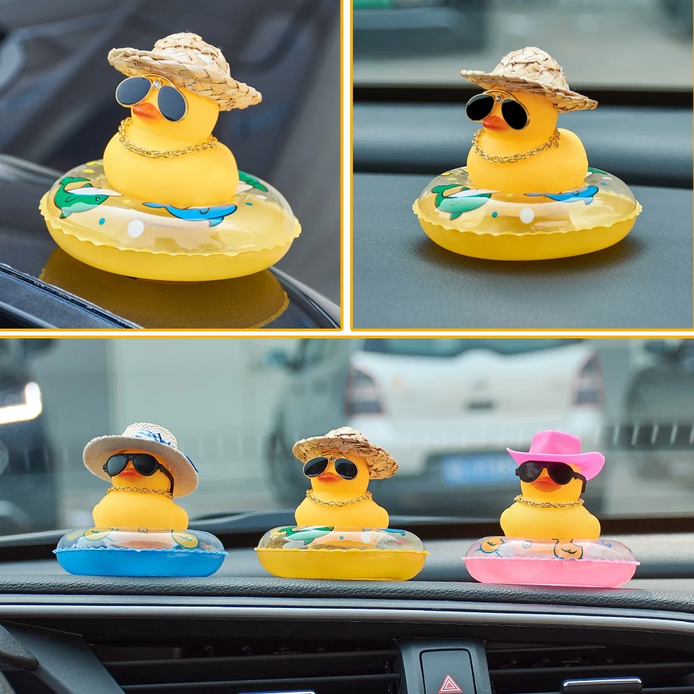 1Pack-Cute-Yellow-Ducks-Ornament-for-Car-Dashboard-Decoration-Car-Dash ...