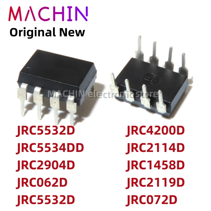 1pcs-JRC5532D-JRC5534DD-JRC2904D-JRC062D-JRC5532D-DIP8-JRC4200D ...