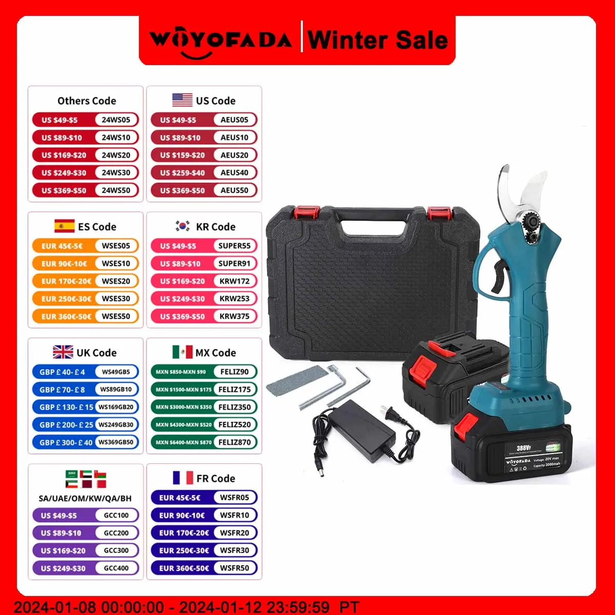 18V-4-Gear-Cordless-Pruner-Shear-Efficient-Fruit-Tree-Bonsai-Pruning ...