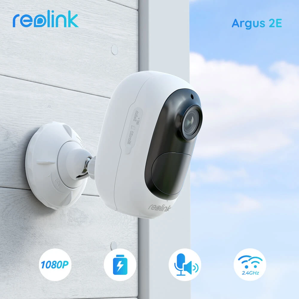 Camaras de Seguridad Inalambrica Reolink Argus 2E FHD Wifi a bateria REOLINK | falabella.com