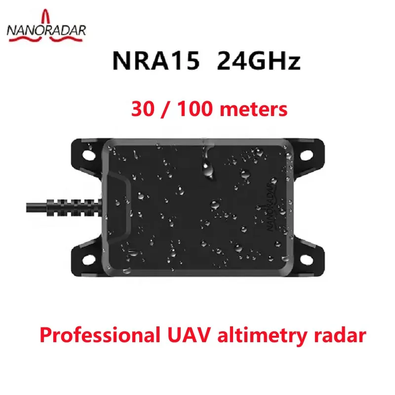 Nanoradar NRA15 30m 100m 24GHz UAV drone altimeter lidar sensor ...