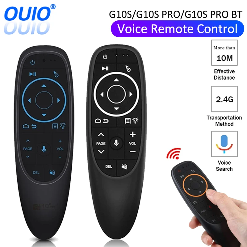 G10S-Pro-BT-Voice-Remote-Control-for-Android-TV-Box-HK1-H96-Max-X96-T95 ...