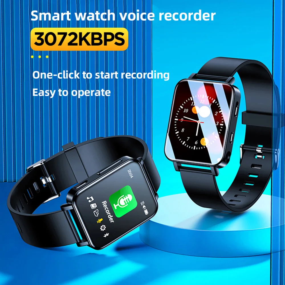 32GB-Mini-Sports-Watch-Recorder-MP3-Player-OLED-Screen-with-Bluetooth-5 ...