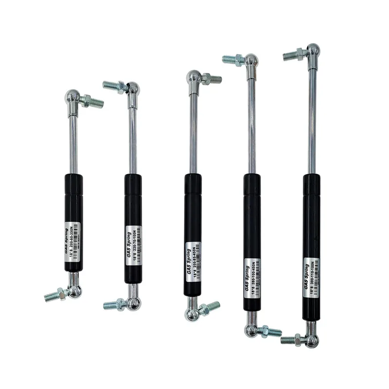 2PC-18-8-Rod-Gas-spring-folding-hinge-Stroke-50-500N-Force-lift-support ...