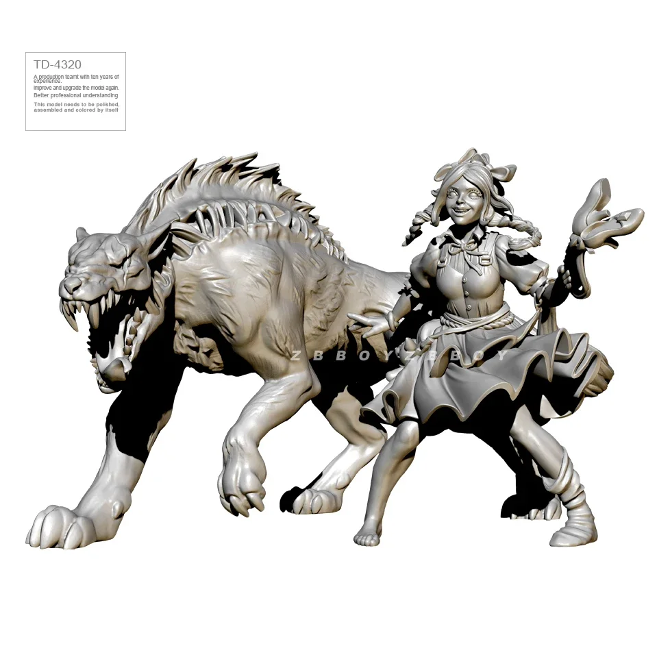 38MM-50MM-Resin-model-kits-figure-beauty-colorless-and-self-assembled ...