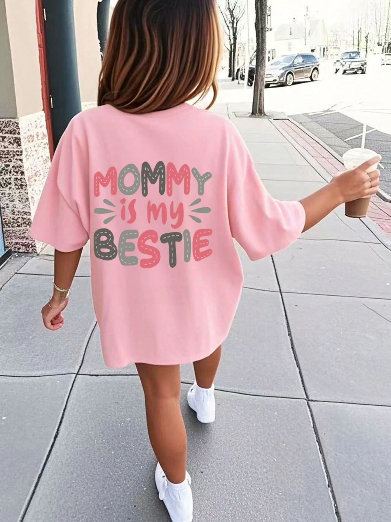 Tween Girl Casual Fun Print Crew Neck Short Sleeve T-Shirt Summer Top ...
