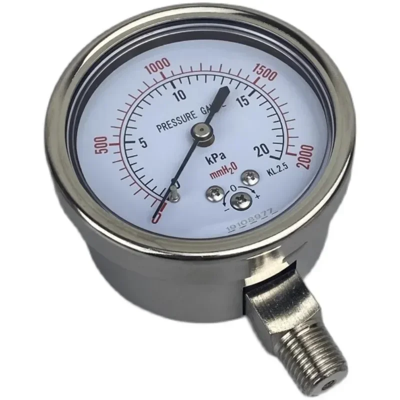 mmH2O Kpa -40~0kpa 0-2.5kpa ...pressure gauge 0-10kpa 0-15kpa 0-20kpa 0 ...