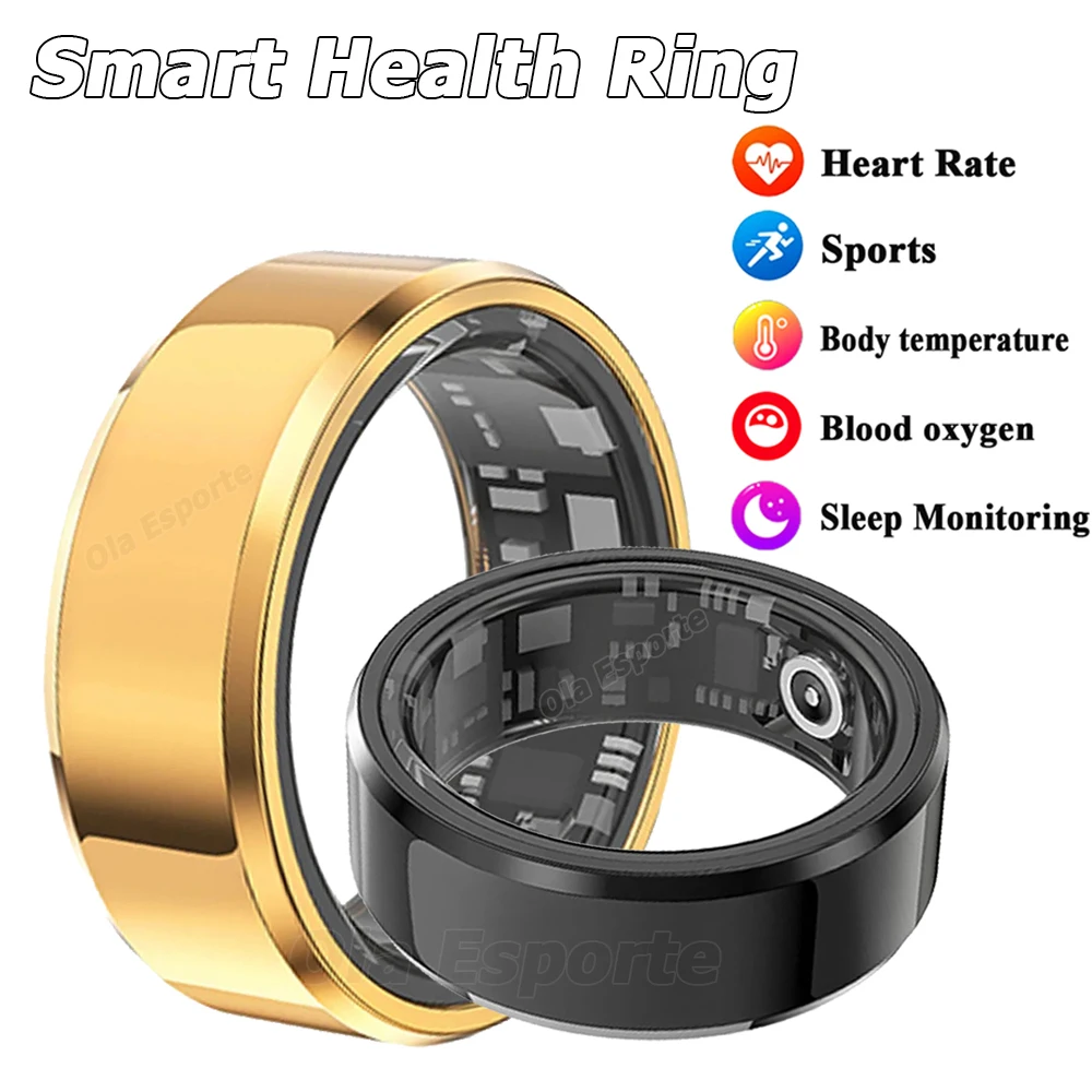 Multifunctional-Smart-Ring-Heart-Rate-Thermometer-Blood-Oxygen-Monitor ...