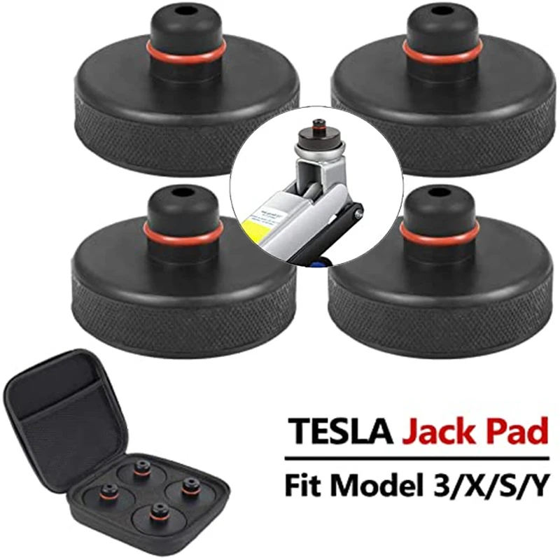 For-Tesla-Silicone-Jack-Lift-Pad-Point-Adapter-For-Model-3-Model-Y ...