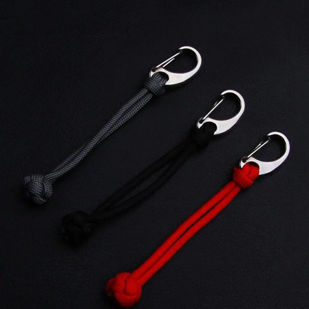 Paracord-Keychain-Lanyard-Buckle-High-Strength-Parachute-Cord-Self ...