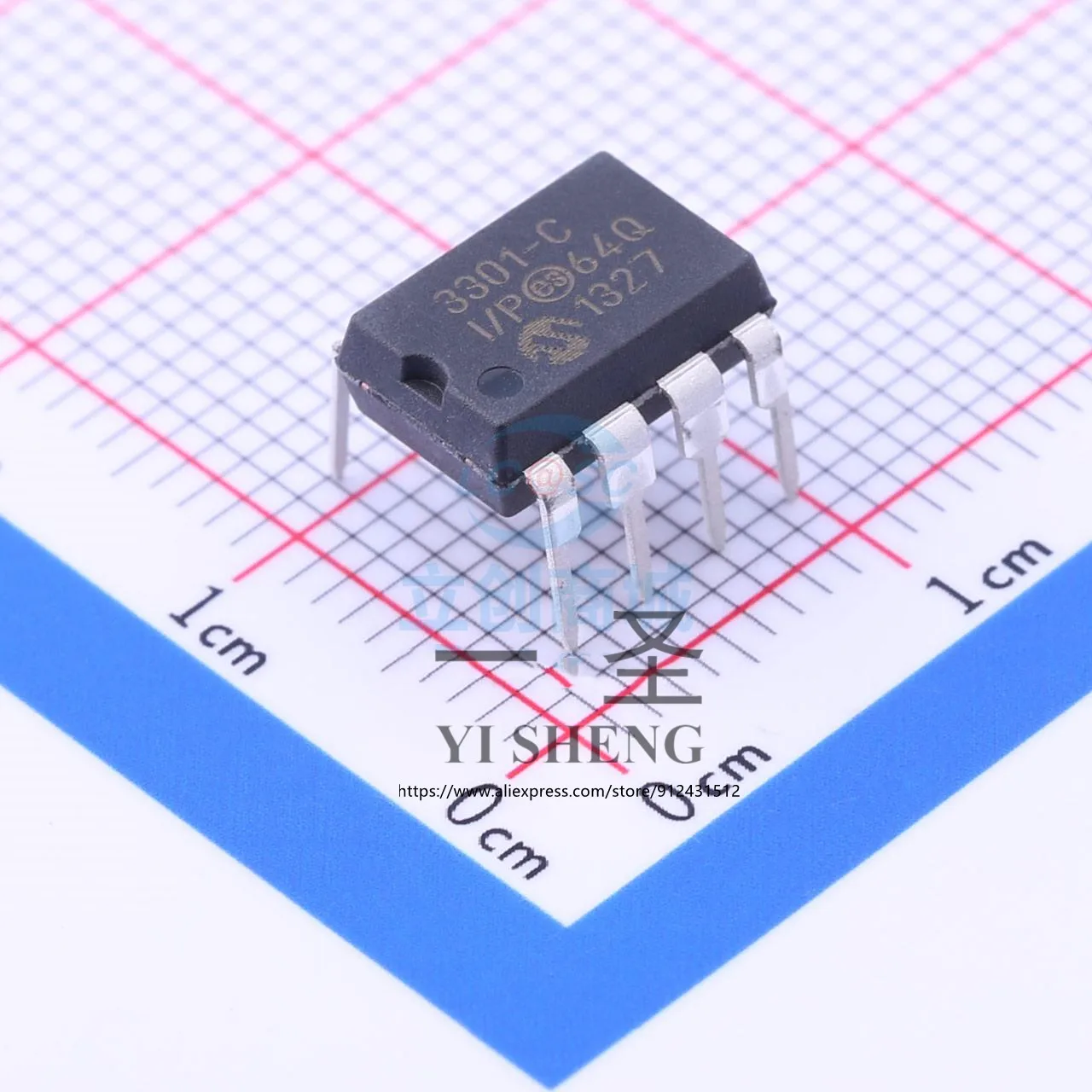 5 unids/lote MCP3301 CI/P MCP3301, PDIP 8|Transistores| - AliExpress