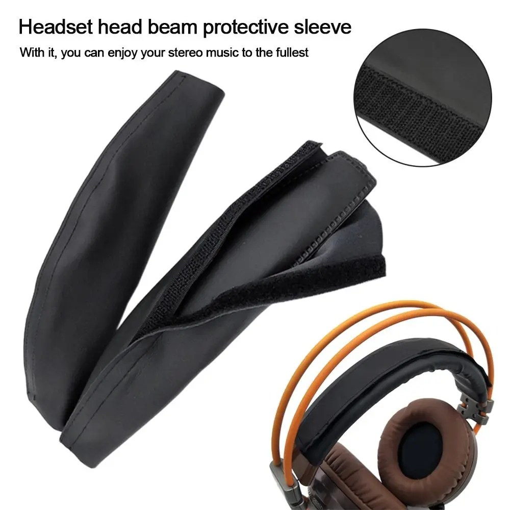 2Pcs-PU-Leather-Universal-Ear-Pads-Cushion-Cover-Earpads-Replacement ...
