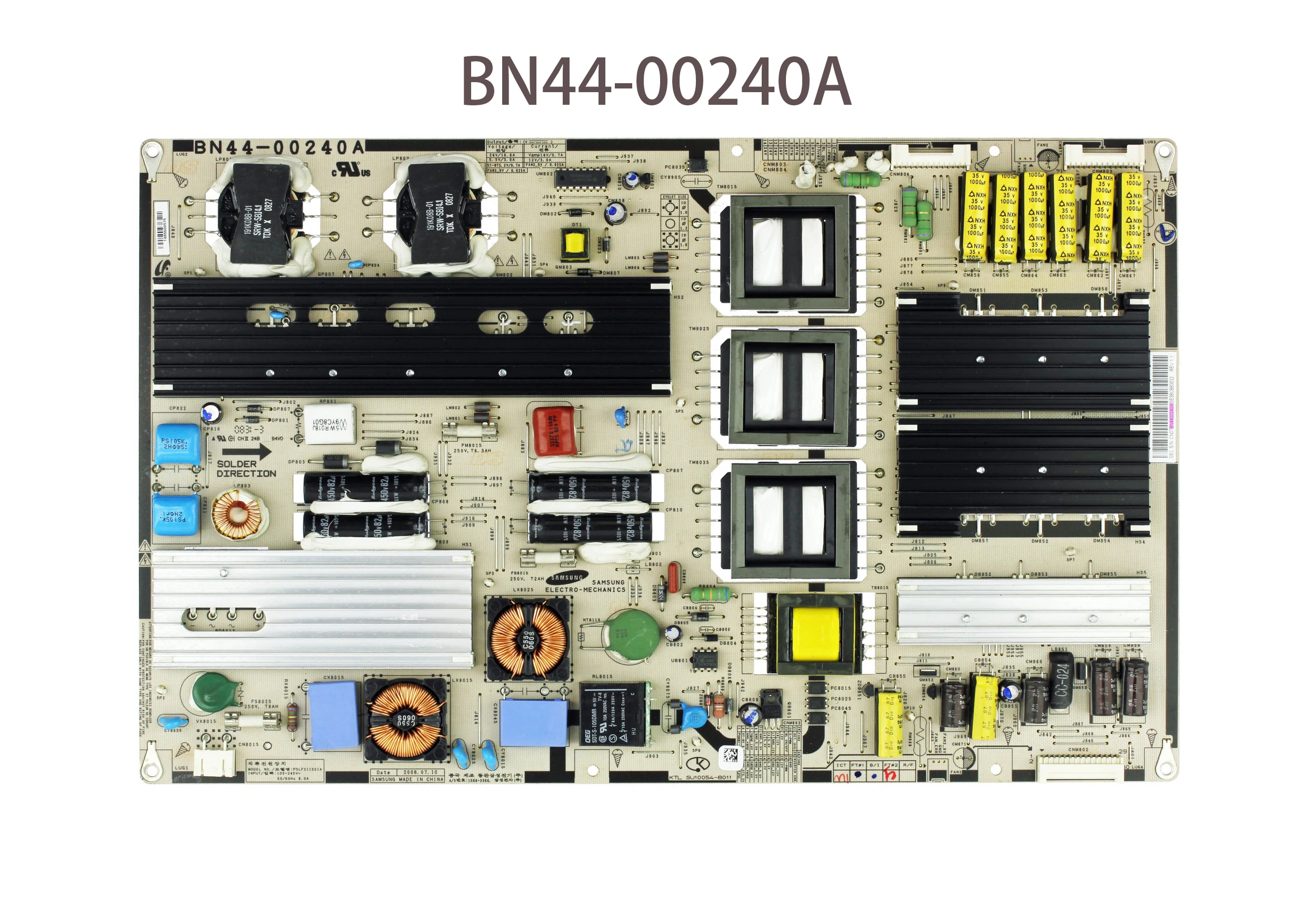 Original-BN44-00240A-Power-Board-is-for-LN52A850S1FXZA-LN52A850S1FXZC ...