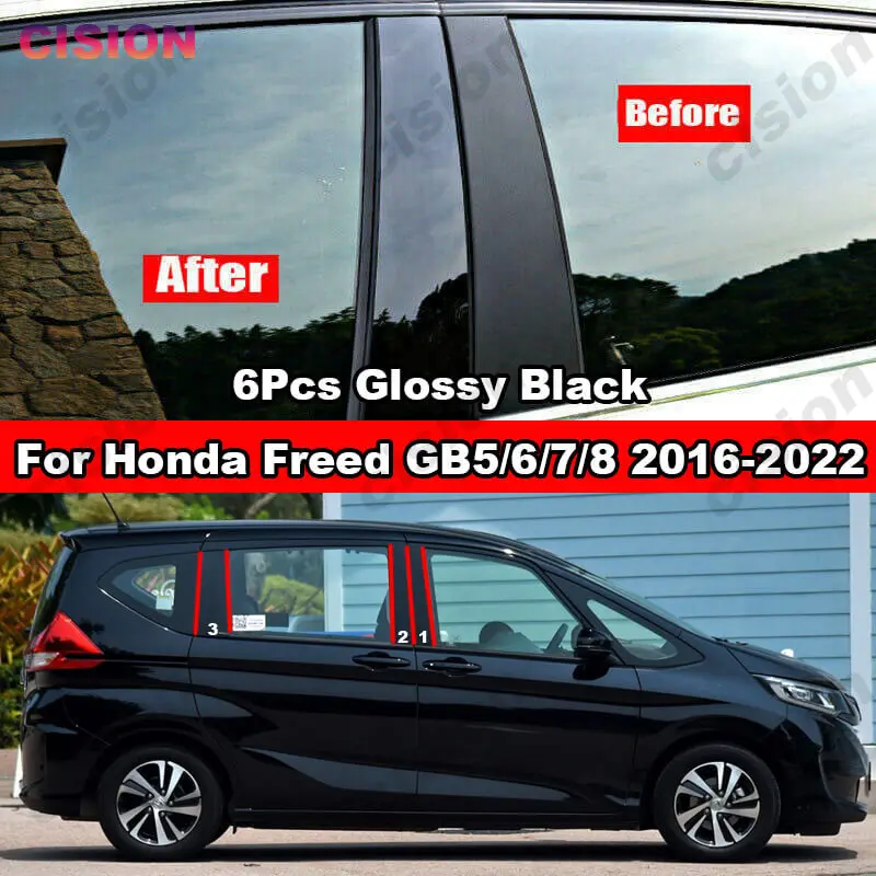 For-Honda-Freed-GB5-GB6-GB7-GB8-2016-2022-Black-Carbon-Fiber-Window-Door-Column-B.jpg