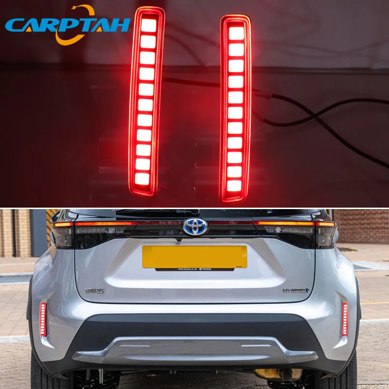 For-Toyota-Yaris-Cross-2020-2021-2022-Multi-function-Car-LED-Rear-Fog ...