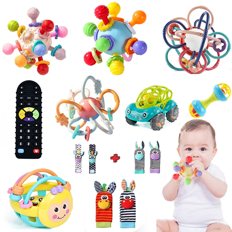Montessori-Baby-Toys-0-12-Months-Baby-Development-Toys-Game-Rattles ...