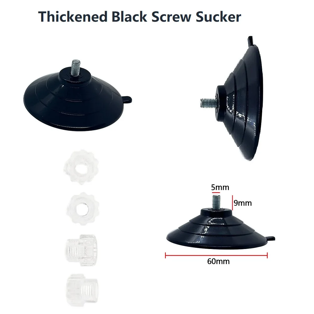 60mm-Black-Vacuum-Suction-Cups-Screw-Sucker-with-Screw-Suction-Pad ...